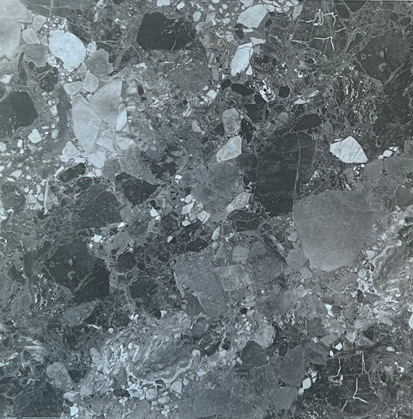 CARBONE GREY TERRAZZO MATT 600X600 – Amazing Tiles & Stone